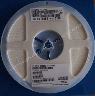 Resistor SMD 511 OHM - Komponen Electronics - Toko Komponen Elektronika ...