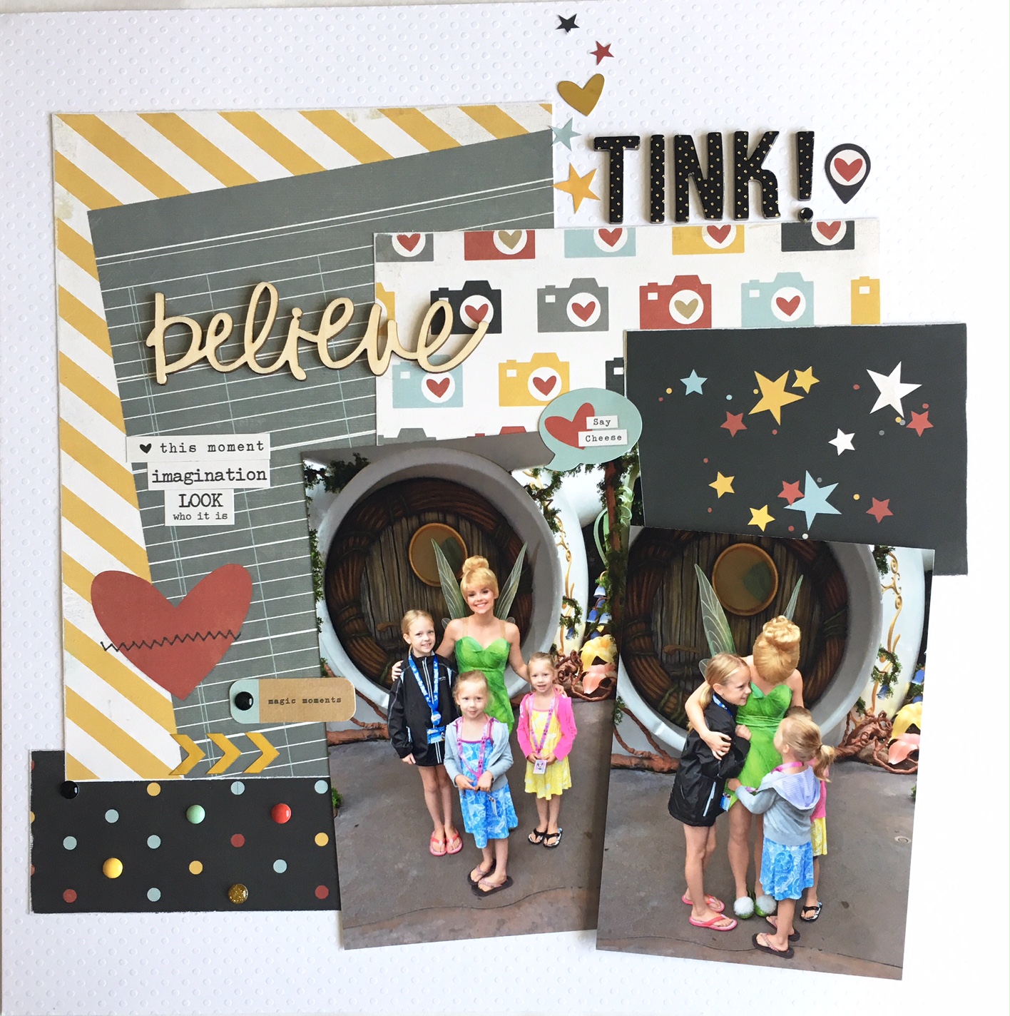 Scrapbookin' Adventures: UYOP thank you and a LAYOUT