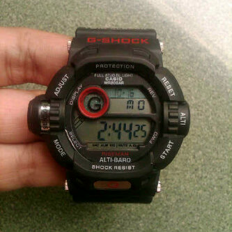LORAQIQA PRICE : CASIO G SHOCK G9200 RISEMAN KW GRADE SUPER + BOX G SHOCK