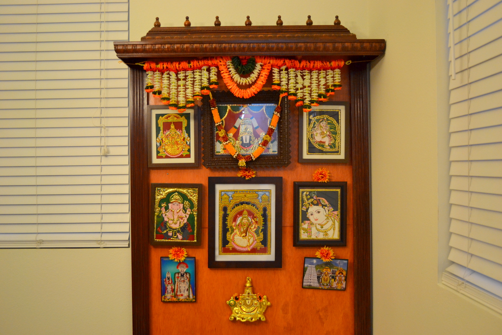 Pooja Shelf Mandir Mantap And Wooden Mandapam Usa Hawaii Pictures ...