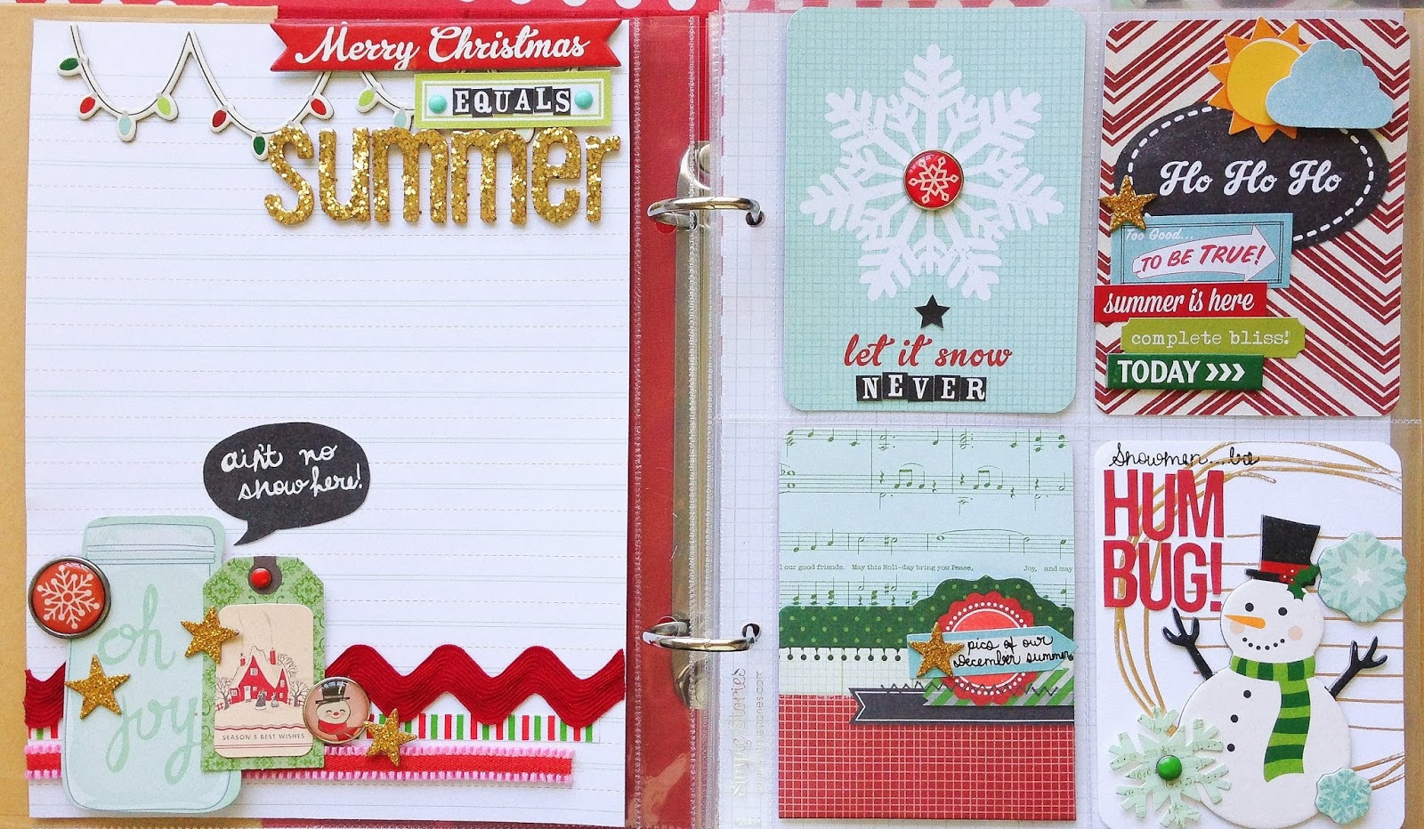 Karen M. Andersen: My December Daily (Part 3) - putting your album together