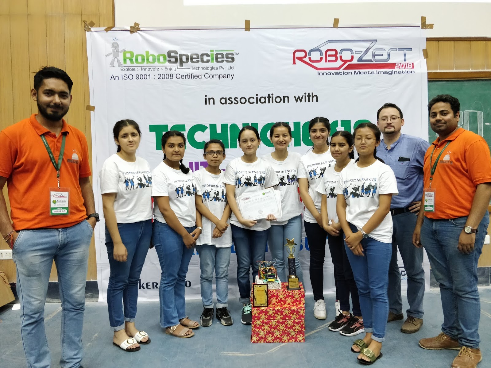 Robotic Competition at Techniche IIT Guwahati ROBO-ZEST 2018