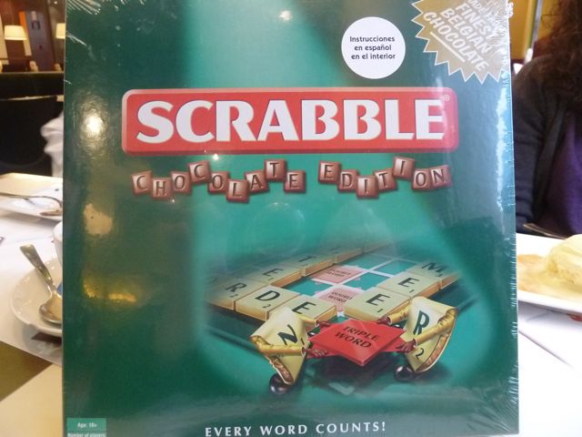 Wonka 70%: Scrabble de chocolate