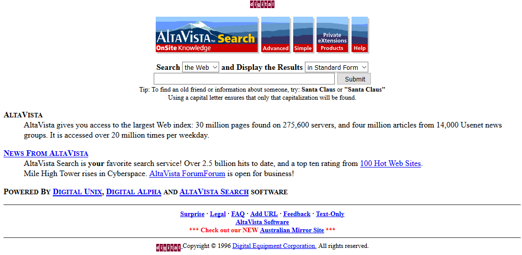 Retromobe - retro mobile phones and other gadgets: AltaVista (1995) Retromobe - retro mobile phones and other gadgets: AltaVista (1995)