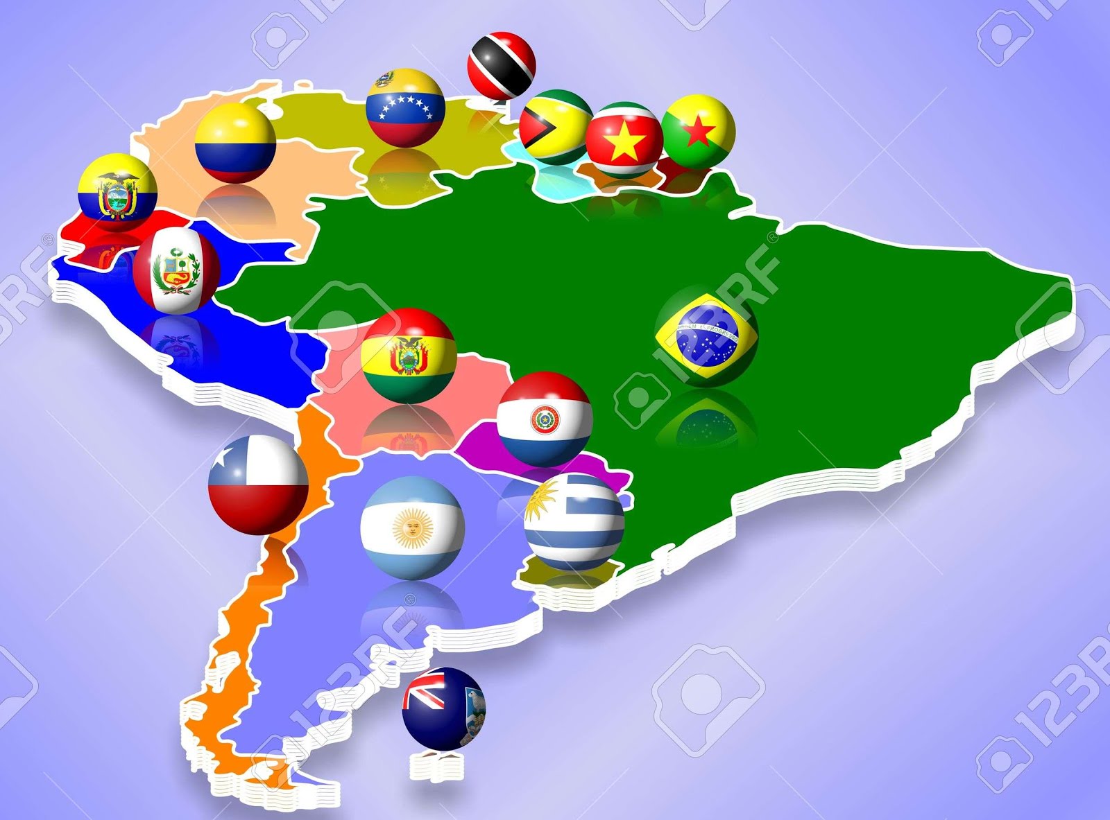 CONOCIENDO AMÉRICA DE UNA MANERA MODERNA: América y sus países