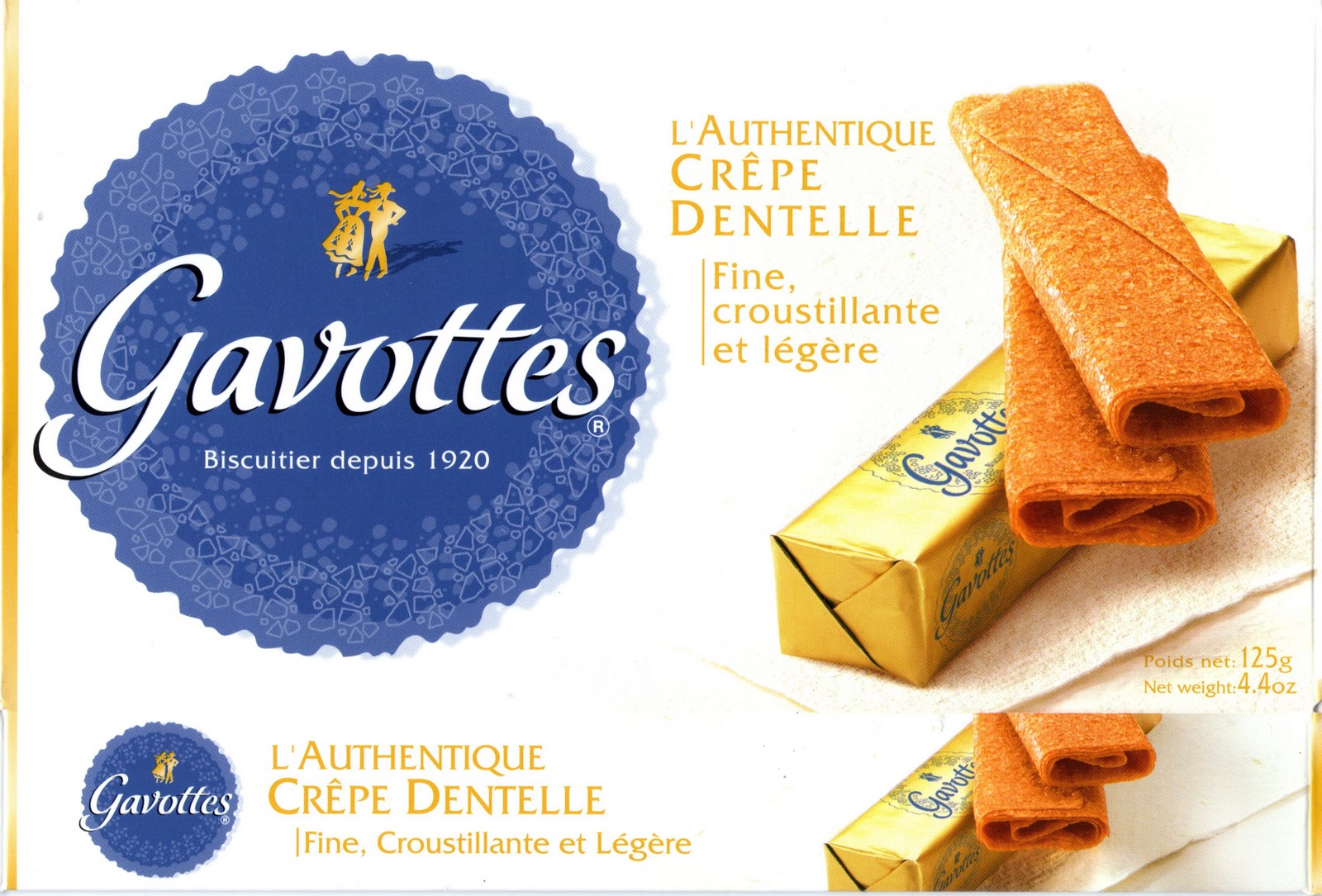 Rive Gauche: Gavottes: o melhor crêpe dentelle