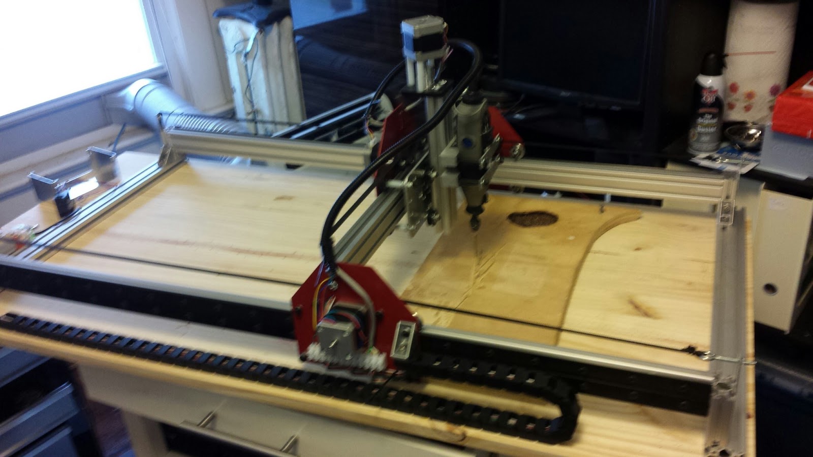 Machines on the Mind: Lots of failure and some success with my CNC router
