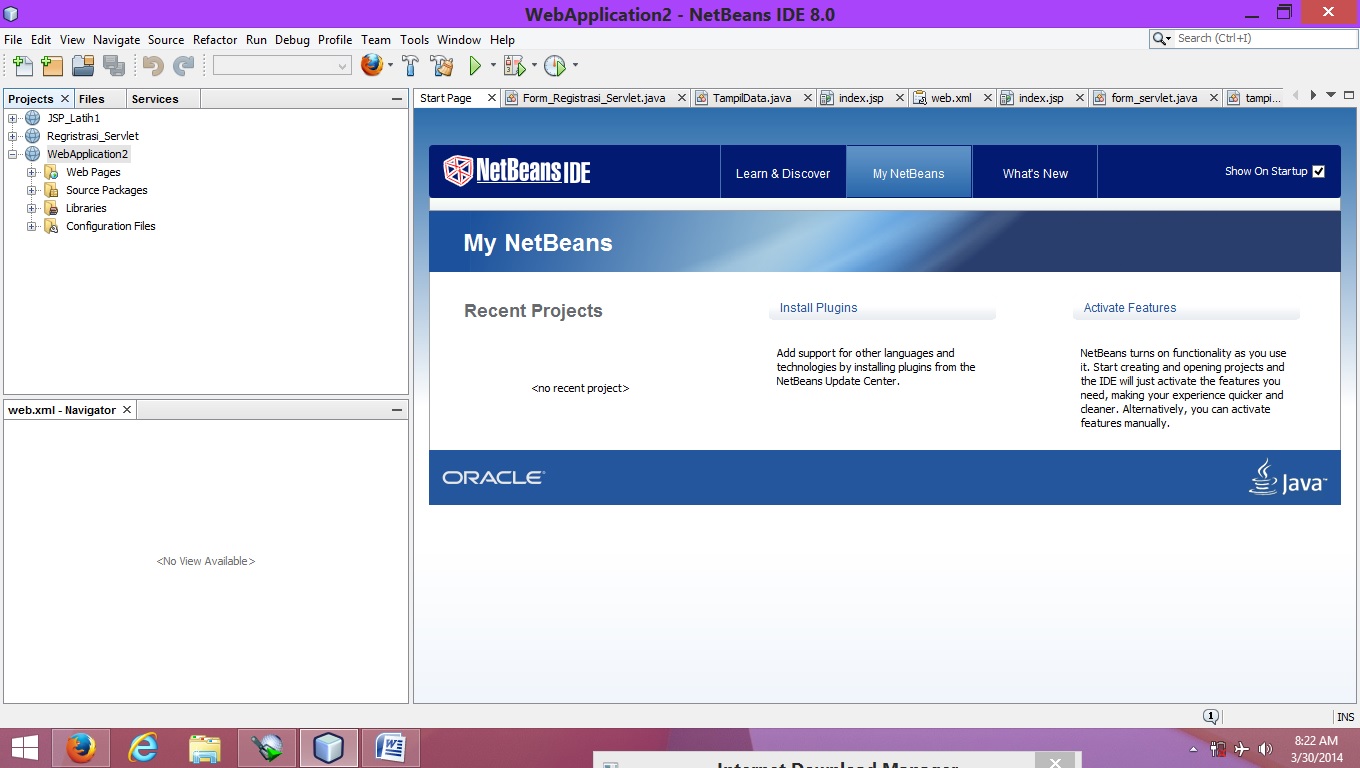 Contoh Java Web Program Servlet Membuat Form Registrasi - NIJEKOblog