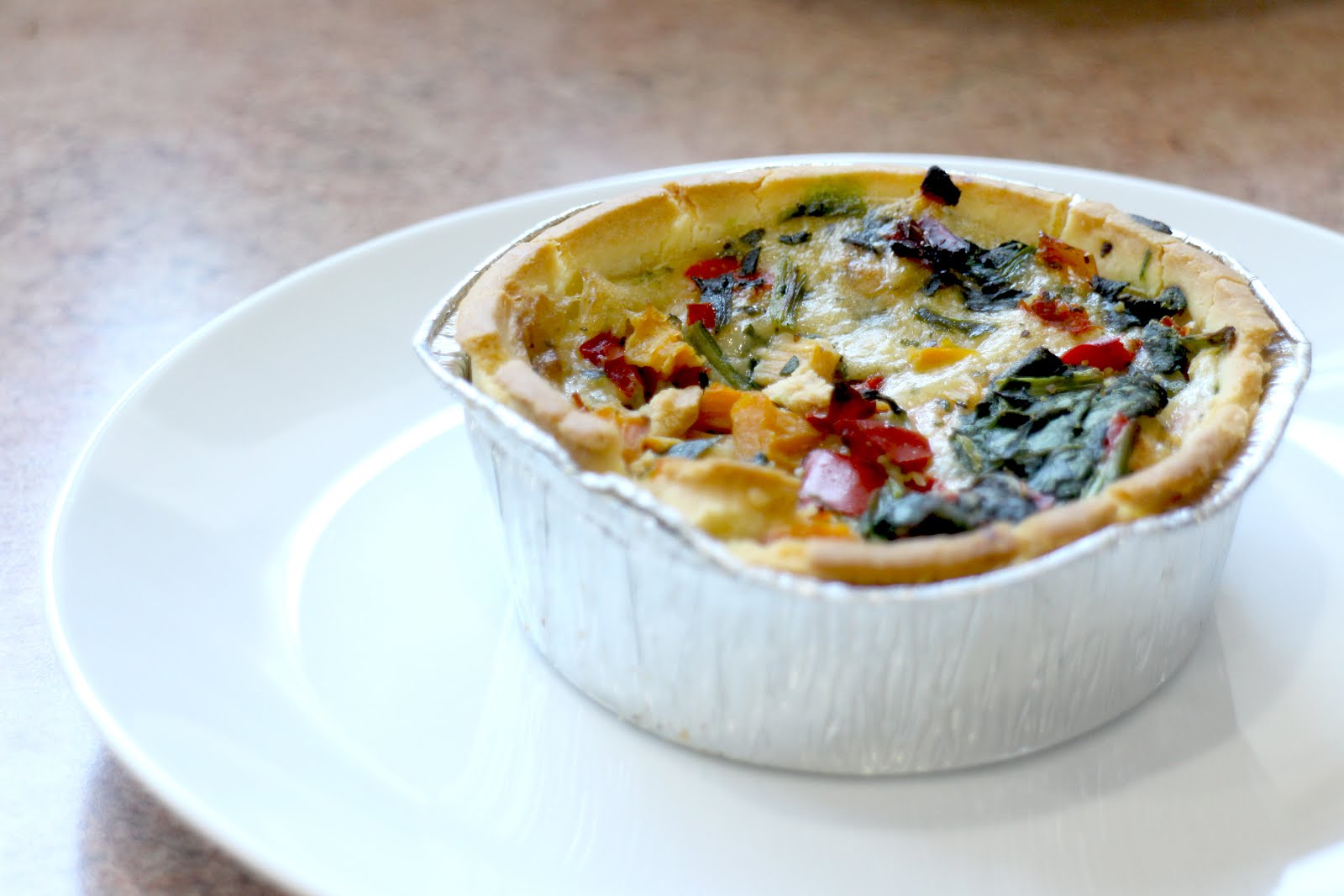 Hannah's Gluten Free : No.G Open Top Vegetable Pie