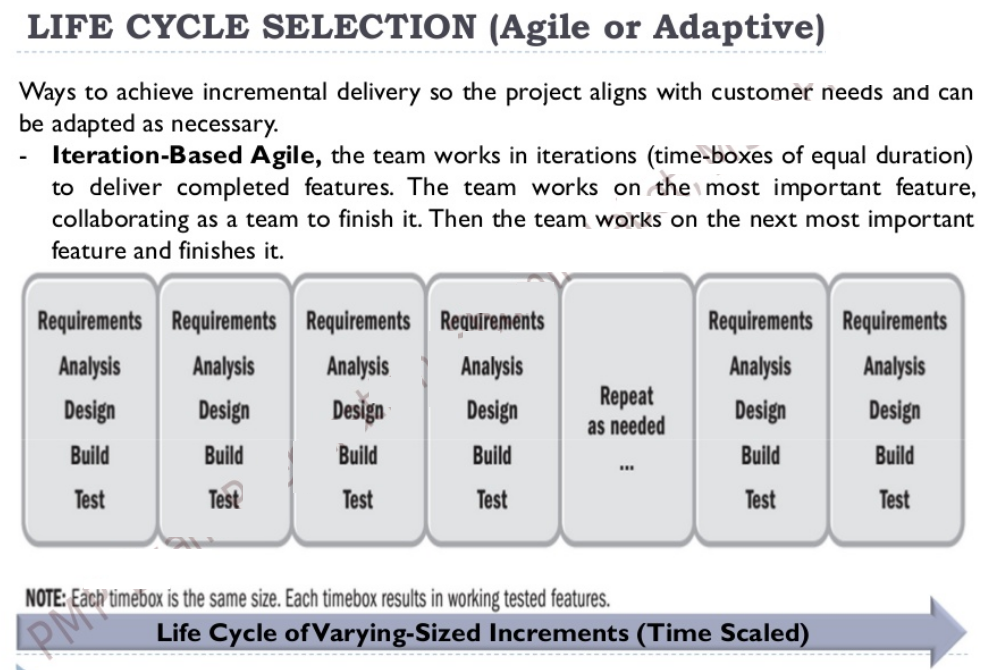 Project lifecyles or methodologies: Project lifecyles (Predictive ...