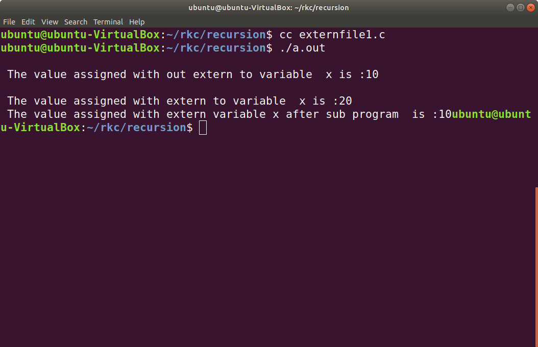 C Language - Programming: Storage Classes in C