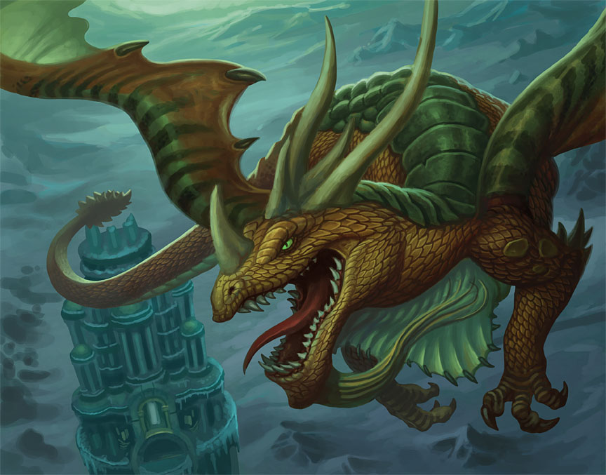 THE ART OF JIM NELSON: Champion of Time Dragon