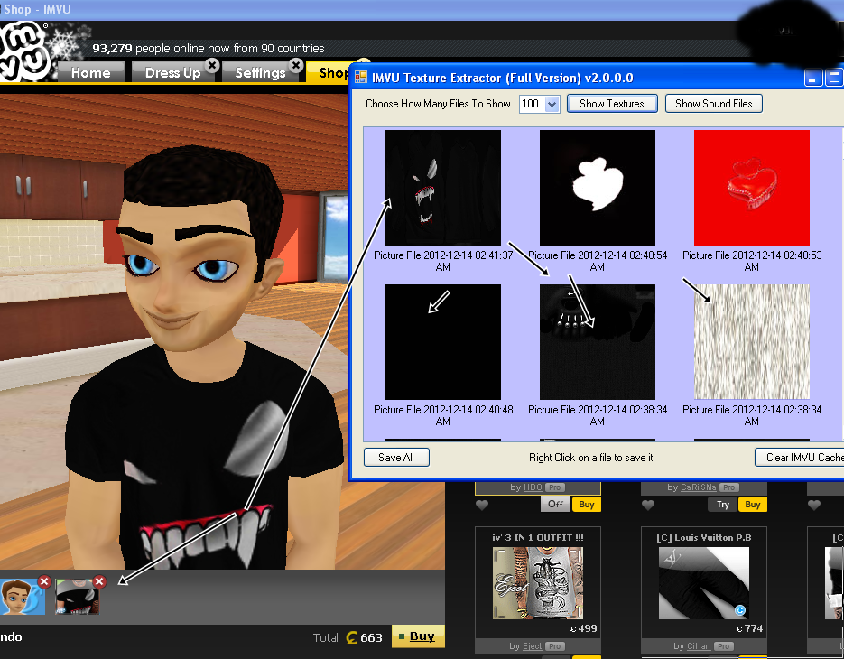 Imvu Texture Extractor License