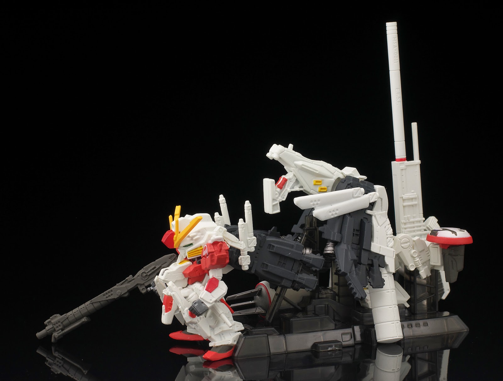 GUNDAM GUY: P-Bandai Exclusive: FW Gundam Converge EX03 Deep Striker - Review by Taste