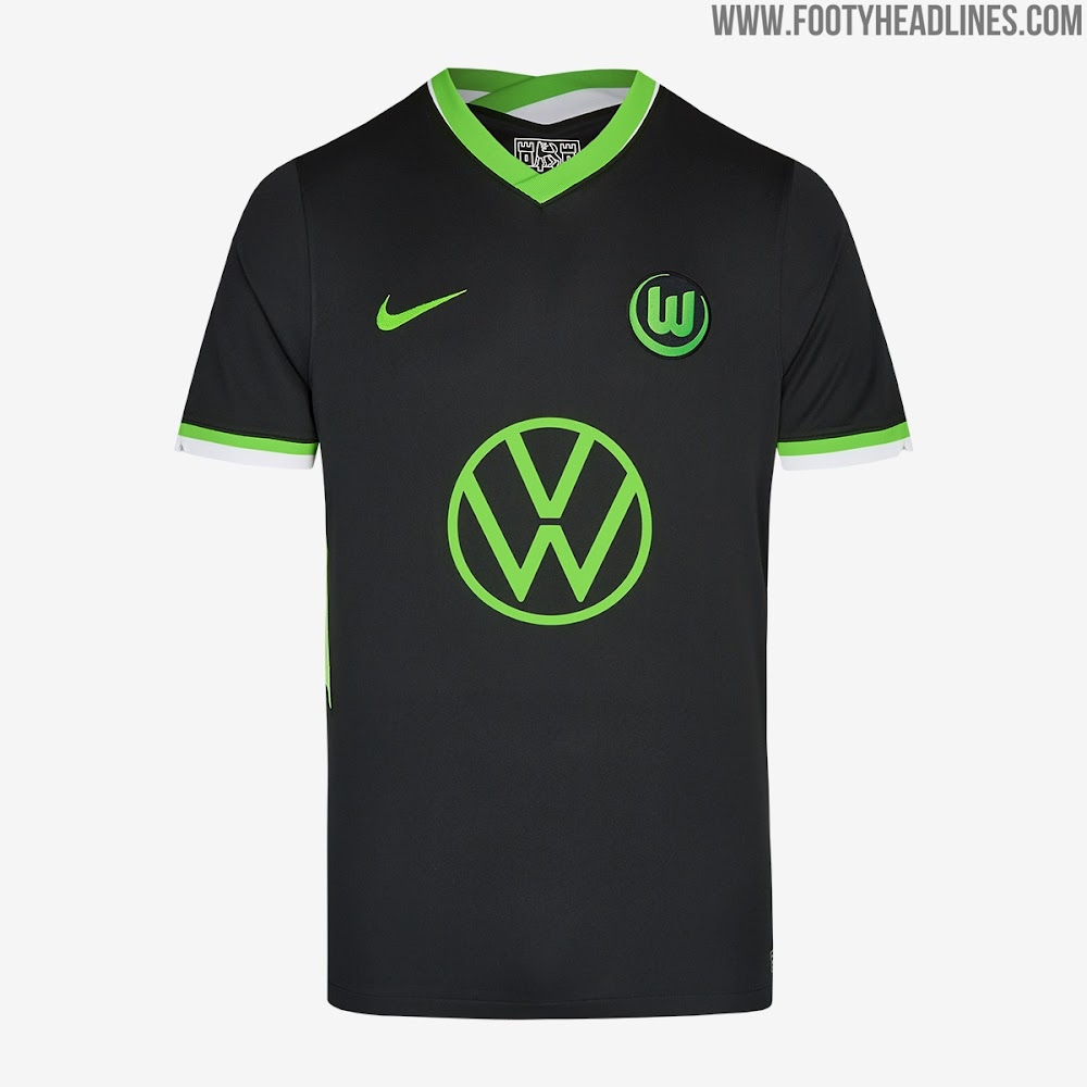 Wolfsburg 20-21 Home & Away Kits Released - Debut Against Bayern ...