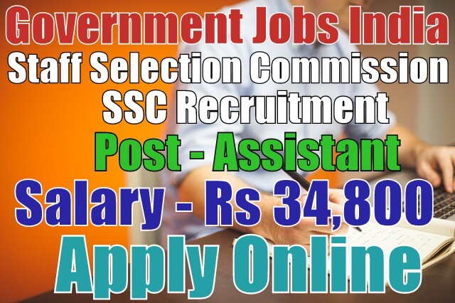Staff Selection Commission SSC Recruitment 2017 Western Region ...