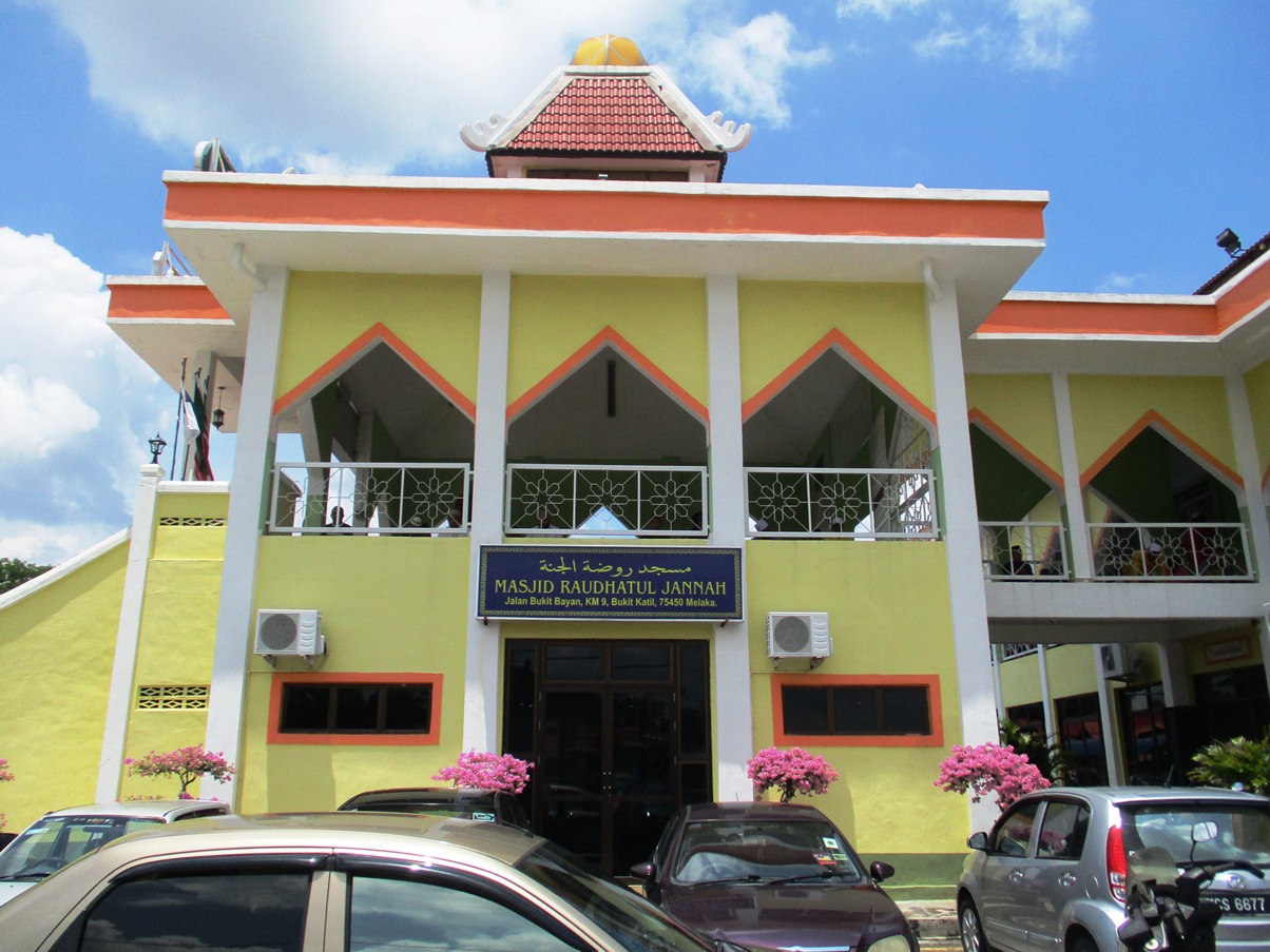 SENI LAMA MELAYU (MALAY OLDEN ART): Masjid (Mosque of) Raudhatul Jannah ...