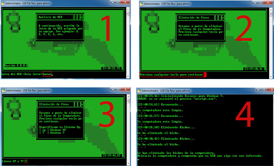 Cómo eliminar virus que crea acceso directo de nuestra usb y computador ...