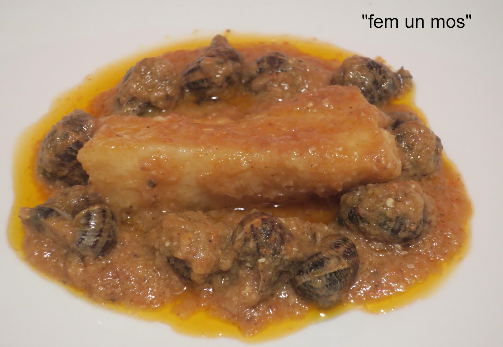 BACALLÀ AMB CARGOLS