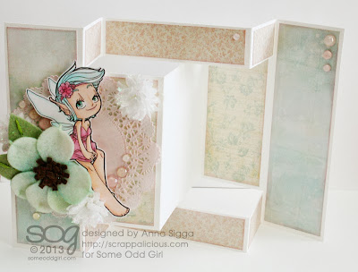Tri-fold card tutorial - Anna Sigga Creates