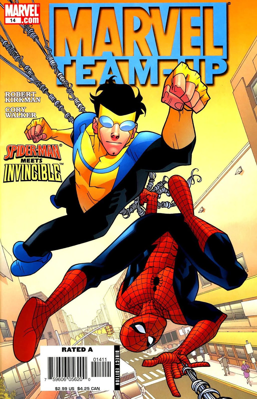 COMIC BOOK FAN AND LOVER: MARVEL TEAM-UP: SPIDER-MAN / INVENCIBLE ...