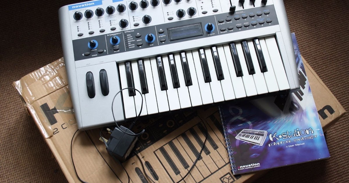 MATRIXSYNTH: Novation K-Station Polyphonic Synthesizer with Original Box