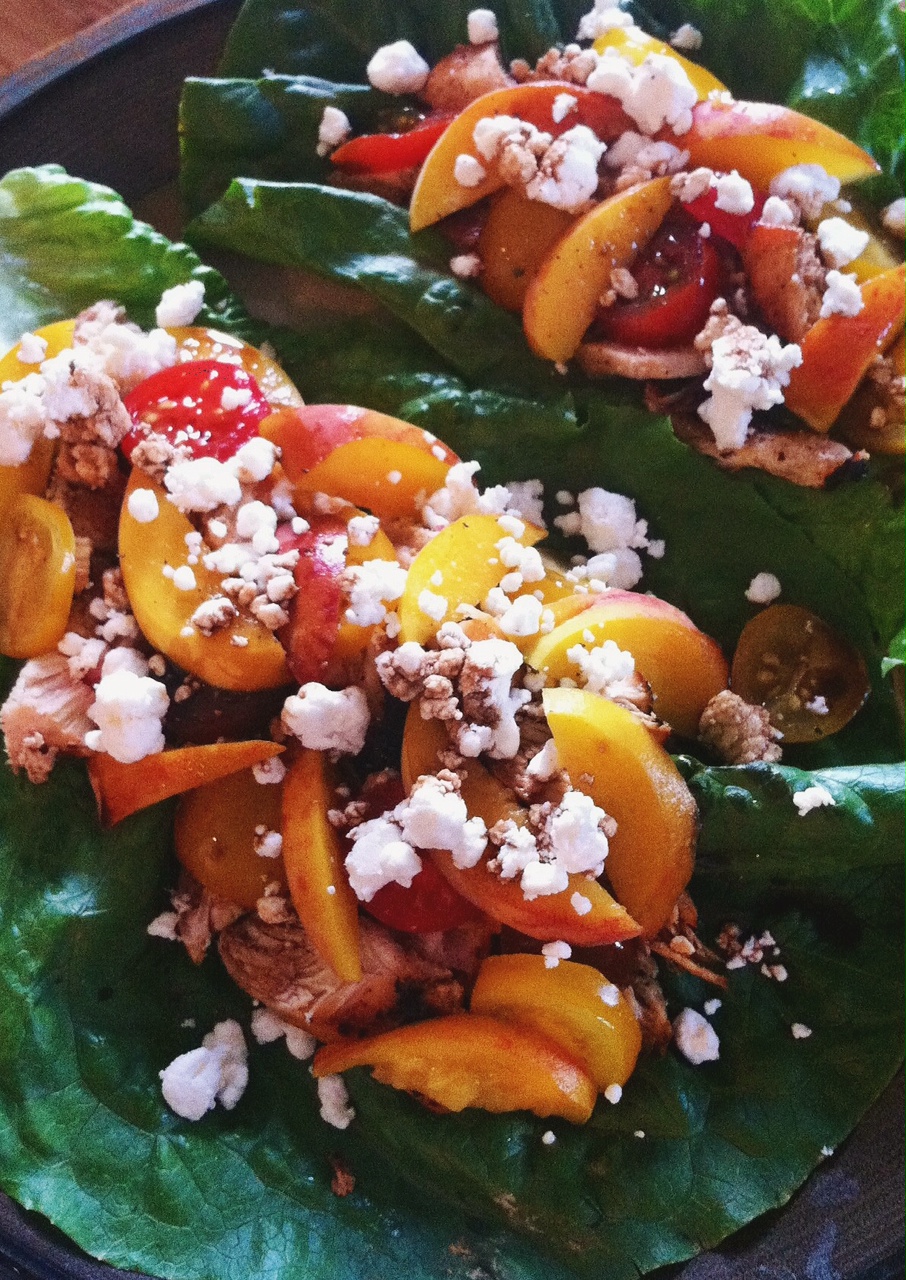 city girl | country roots: Healthy Peach, Balsamic, Grilled Chicken ...