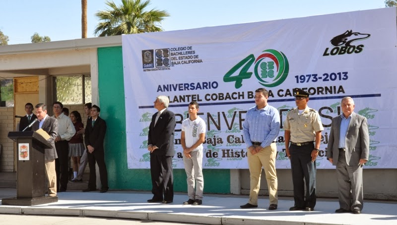 40 ANIVERSARIO COLEGIO DE BACHILLERES DEL ESTADO DE BAJA CALIFORNIA (LOBOS)