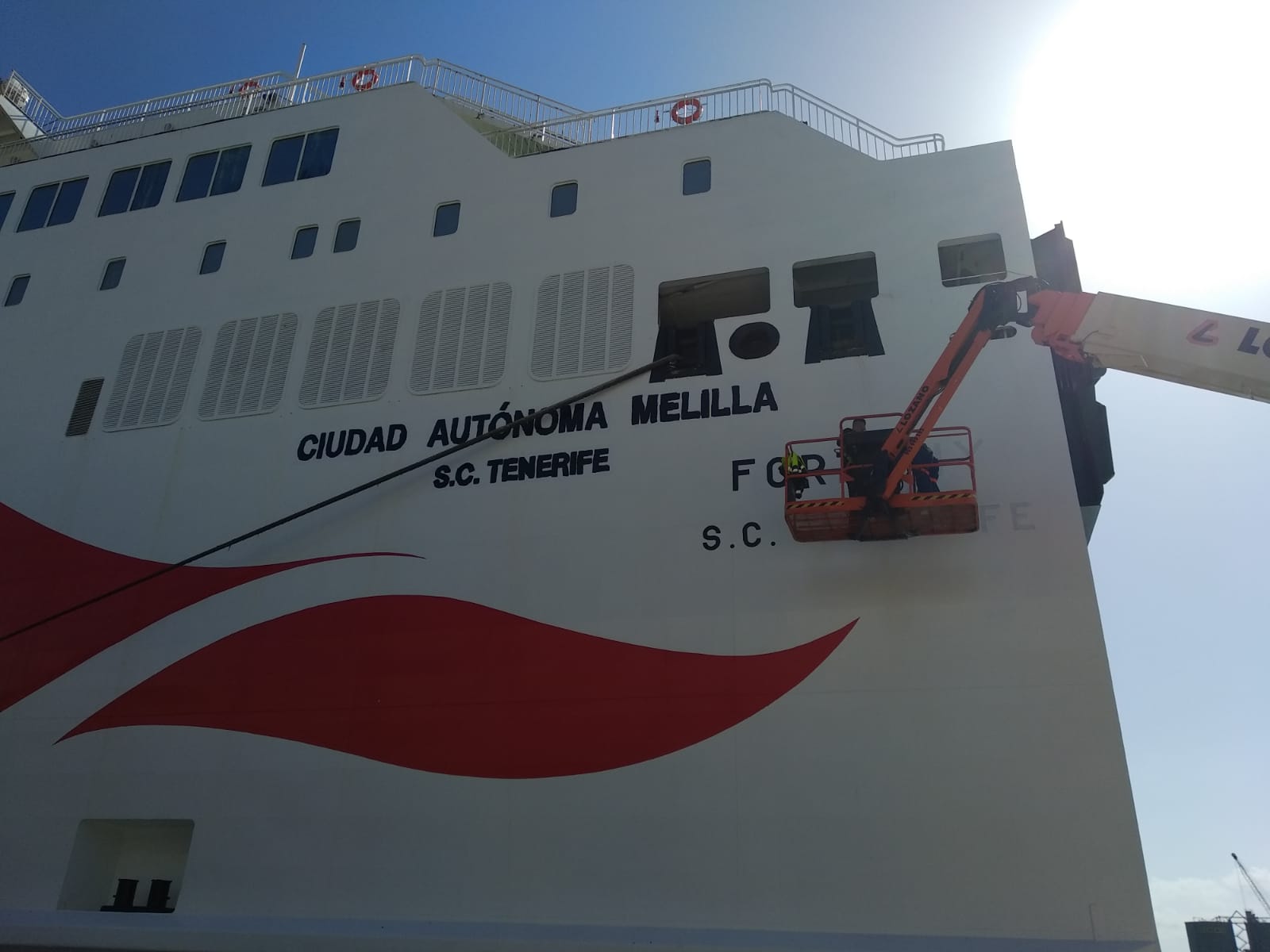 FERRYBALEAR: El Fortuny pasa a Llamarse "Ciudad Autónoma Melilla"