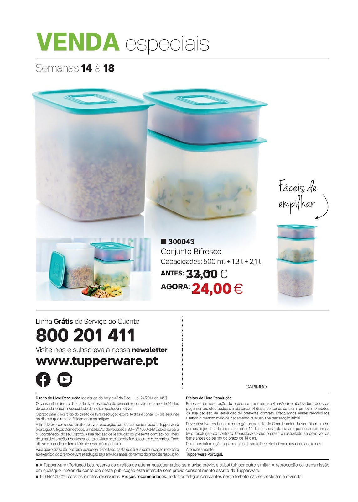 TUPPERTIPS ABRIL 2017 | T&W em Promoção