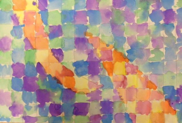 RNE Art Blog: Warm and Cool Grids