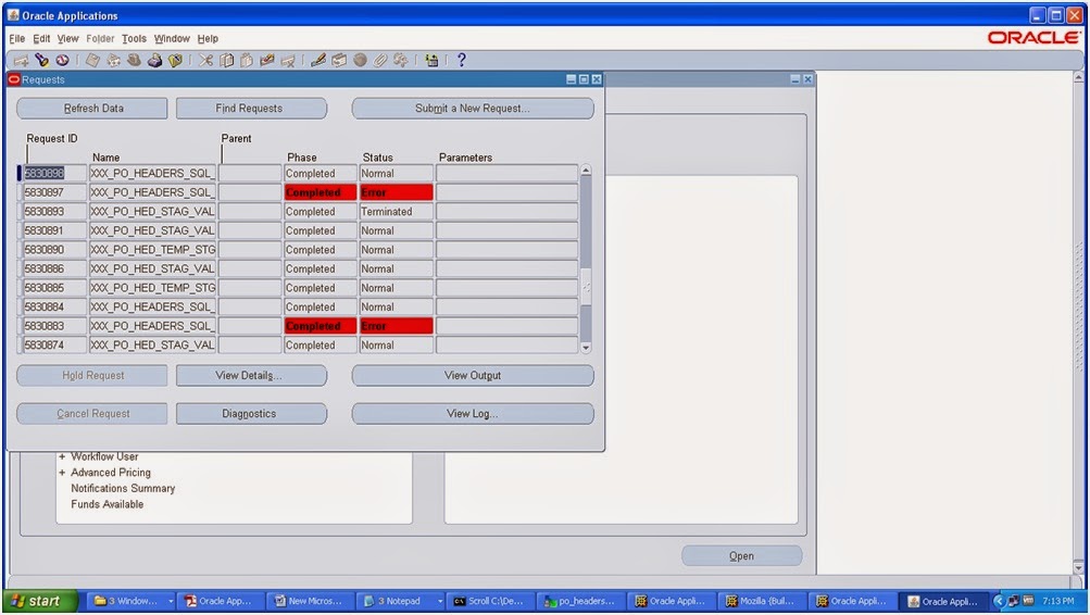 Interfaces in oracle apps(R12) technical: PO INTERFACE