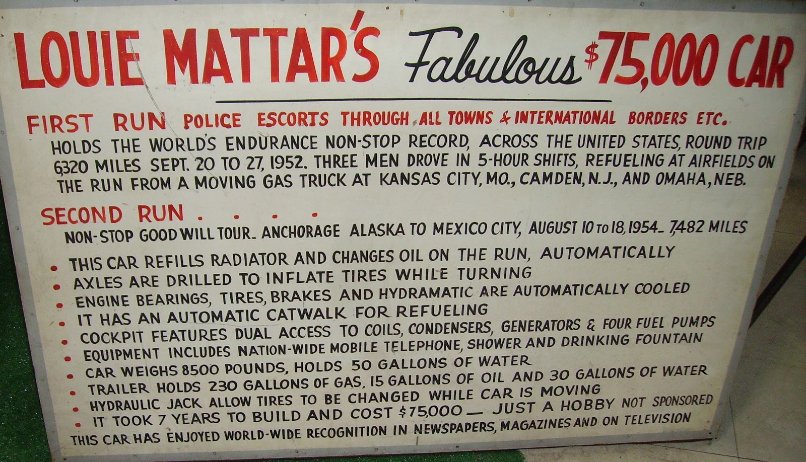 Road Trippin': Louis Mattar, Our New Hero!