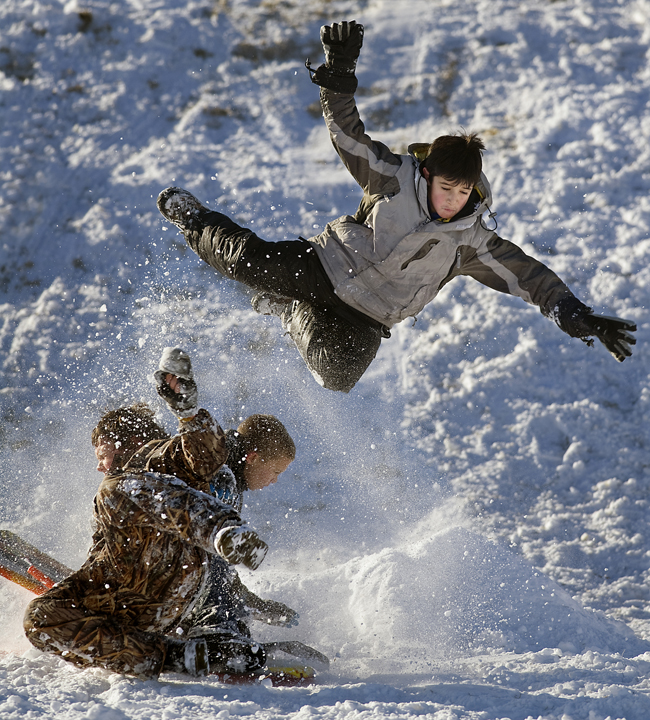 Bryan Kelsen Photography: Extreme sledding