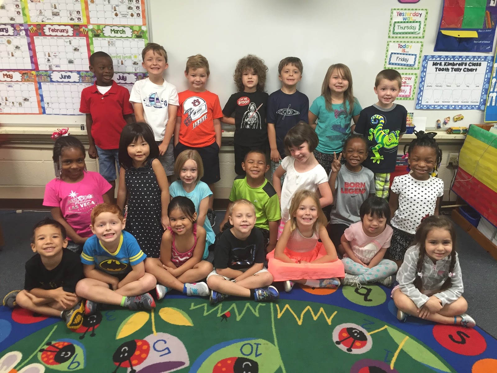 Kimbrell's Kindergarten Kids: First Group Pictures!