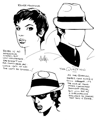 The Dork Review: Question Model Sheets by Cully Hamner