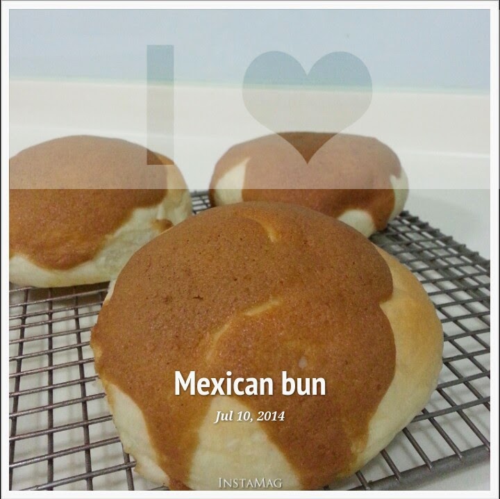 Baking on Cloud 9: Mexican bun