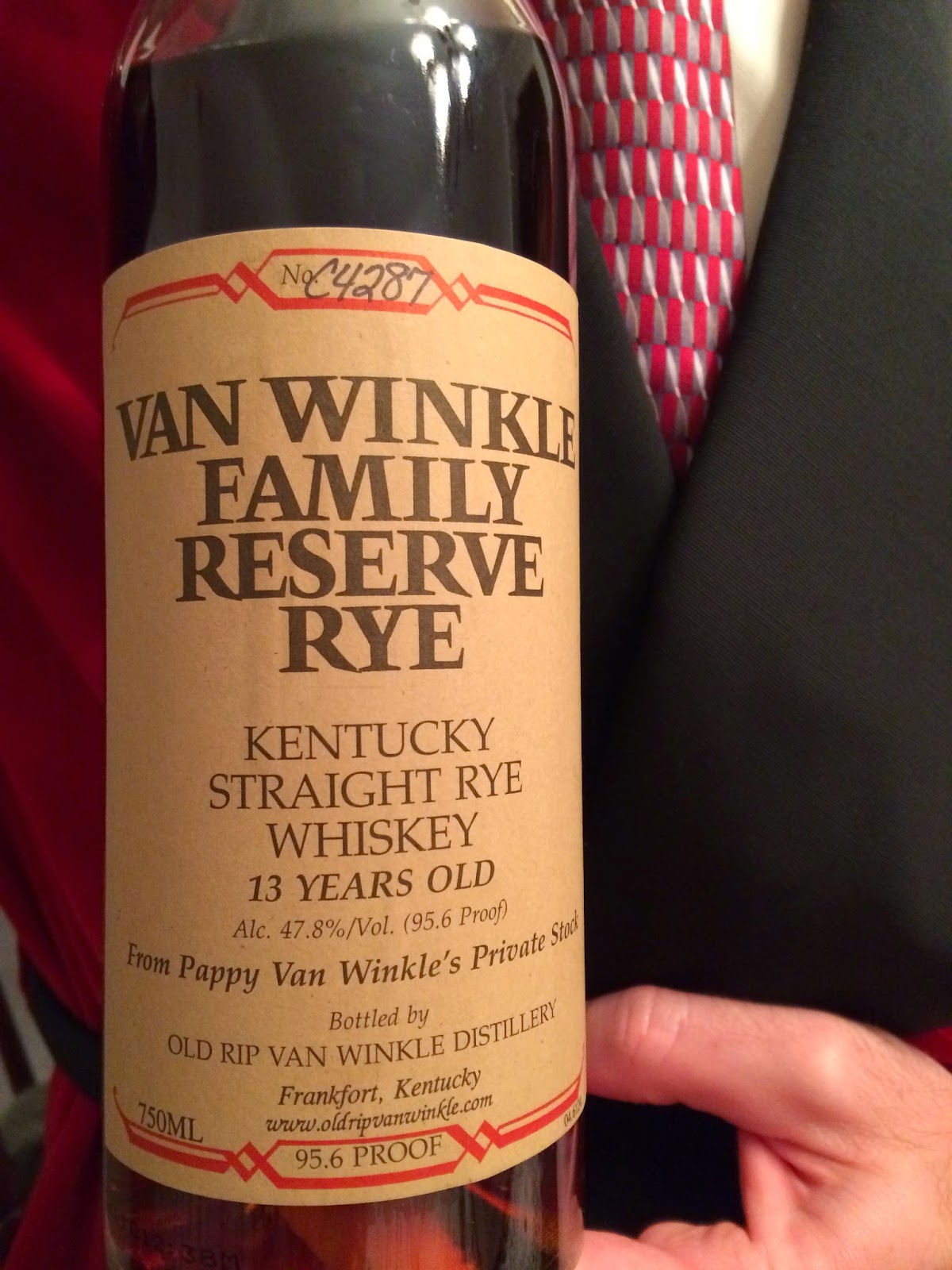 Straight From Kentucky: Van Winkle Family Reserve Rye: 13 Year Old ...