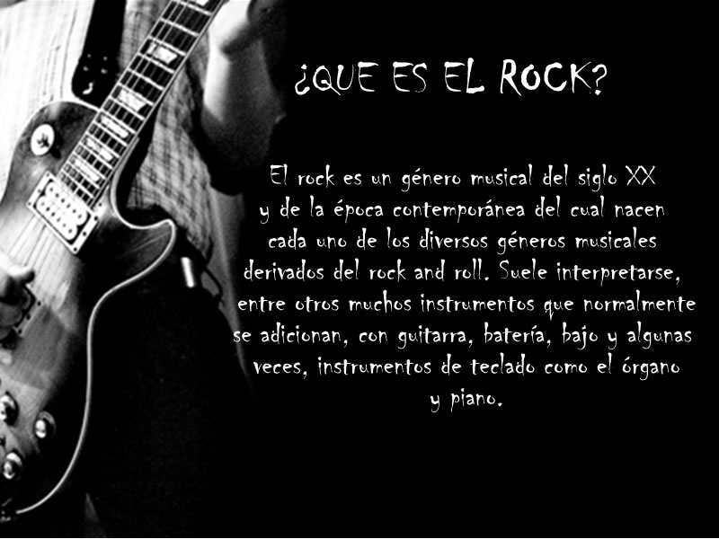El Rock y Su Historia