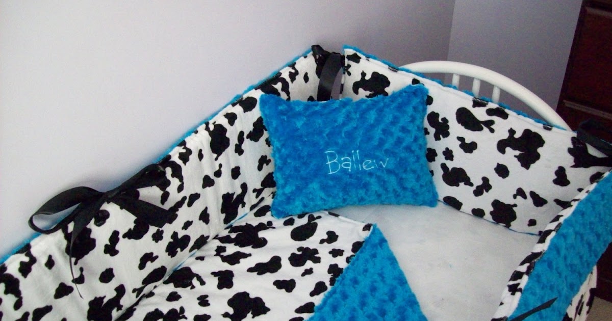 Fairytale Designs: Minky Crib Bedding