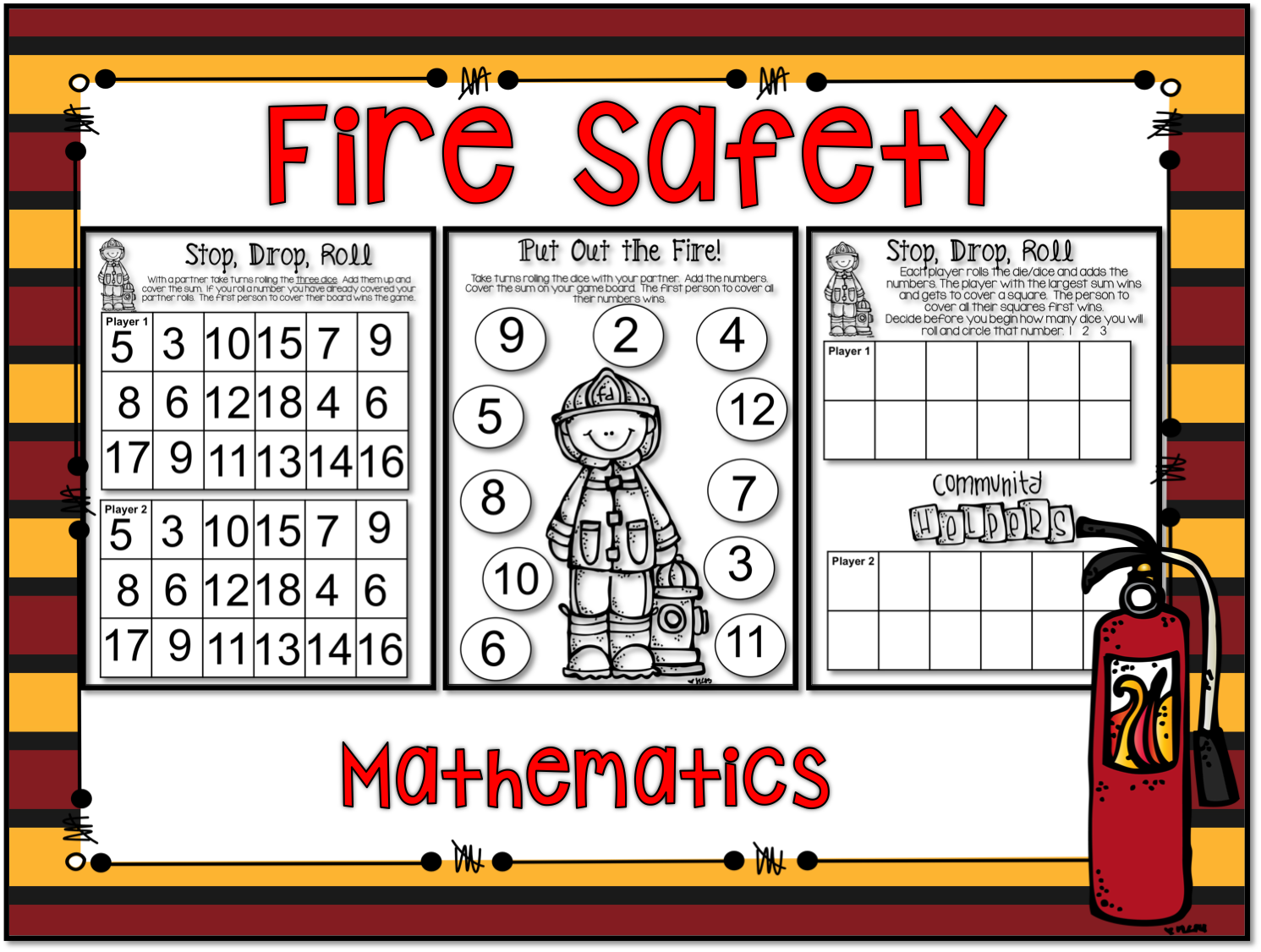 Fire Safety Week Activities This Printable Interactive