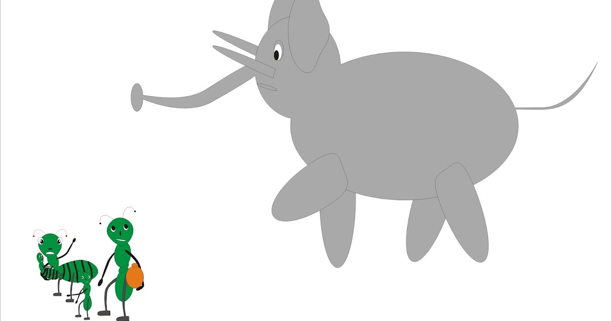28+ Terbaru Gambar Dongeng Semut Dan Gajah