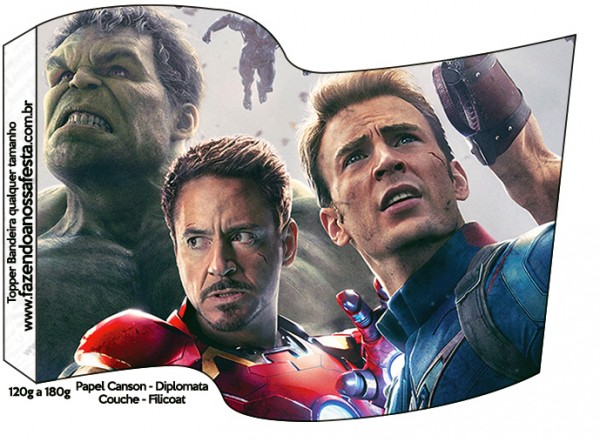 Avengers Party:Free Party Printables. - Oh My Fiesta! for Geeks