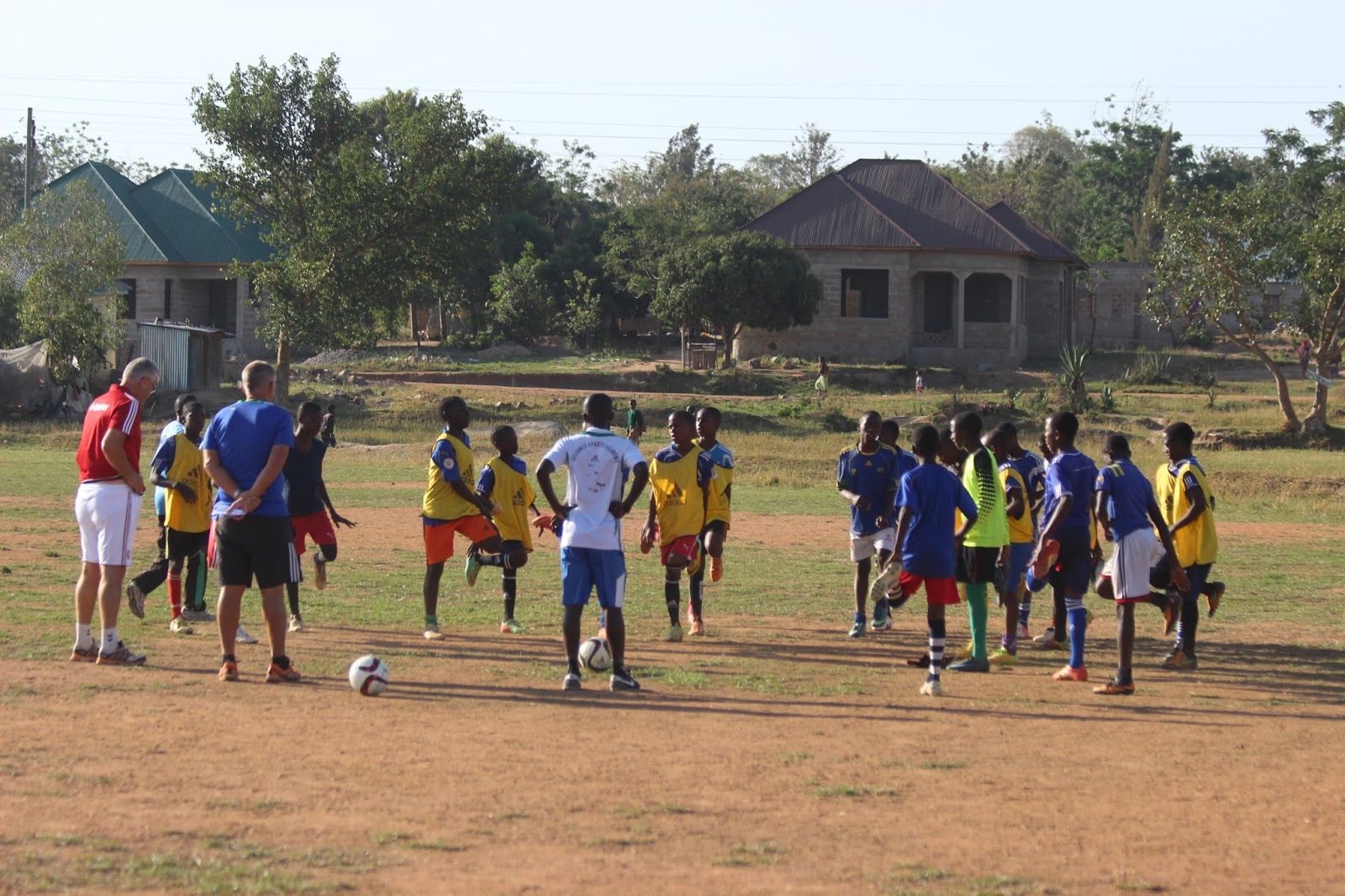 Picha za mazoezi ya timu ya vijana wa Tanzania wenye umri wa chini ya ...