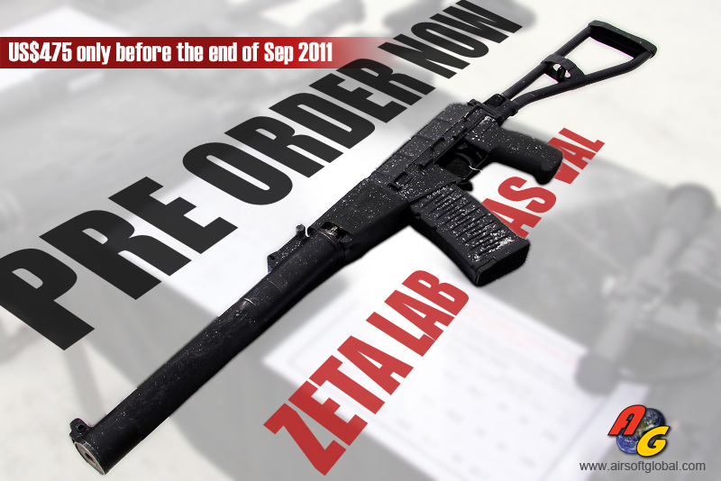 Airsoft Global: Pre Order Zeta Lab As Val
