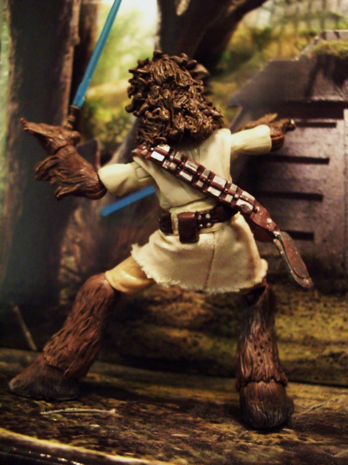 Star Wars: Customs for the Kid: Dad Creates a Wookiee Padawan