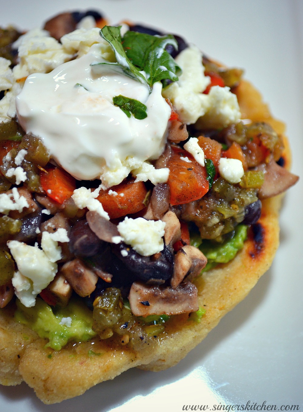 Quick Black Bean and Veggie Sopes #MasecaNosGusta - Opera Singer in the ...