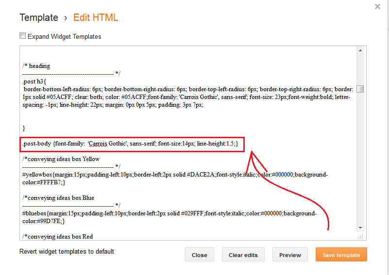 How to Add Fonts to Blogger/Blogspot | Ozy lab