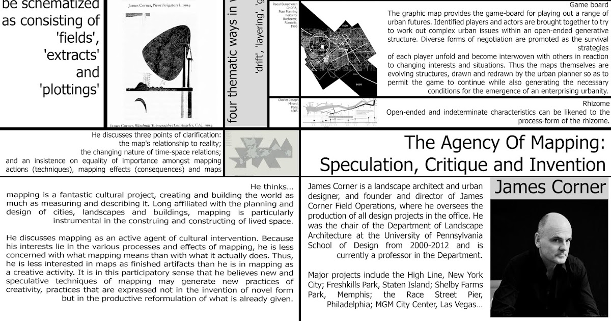 The Agency of Mapping: Speculation, Critique and Invention - JAMES CORNER
