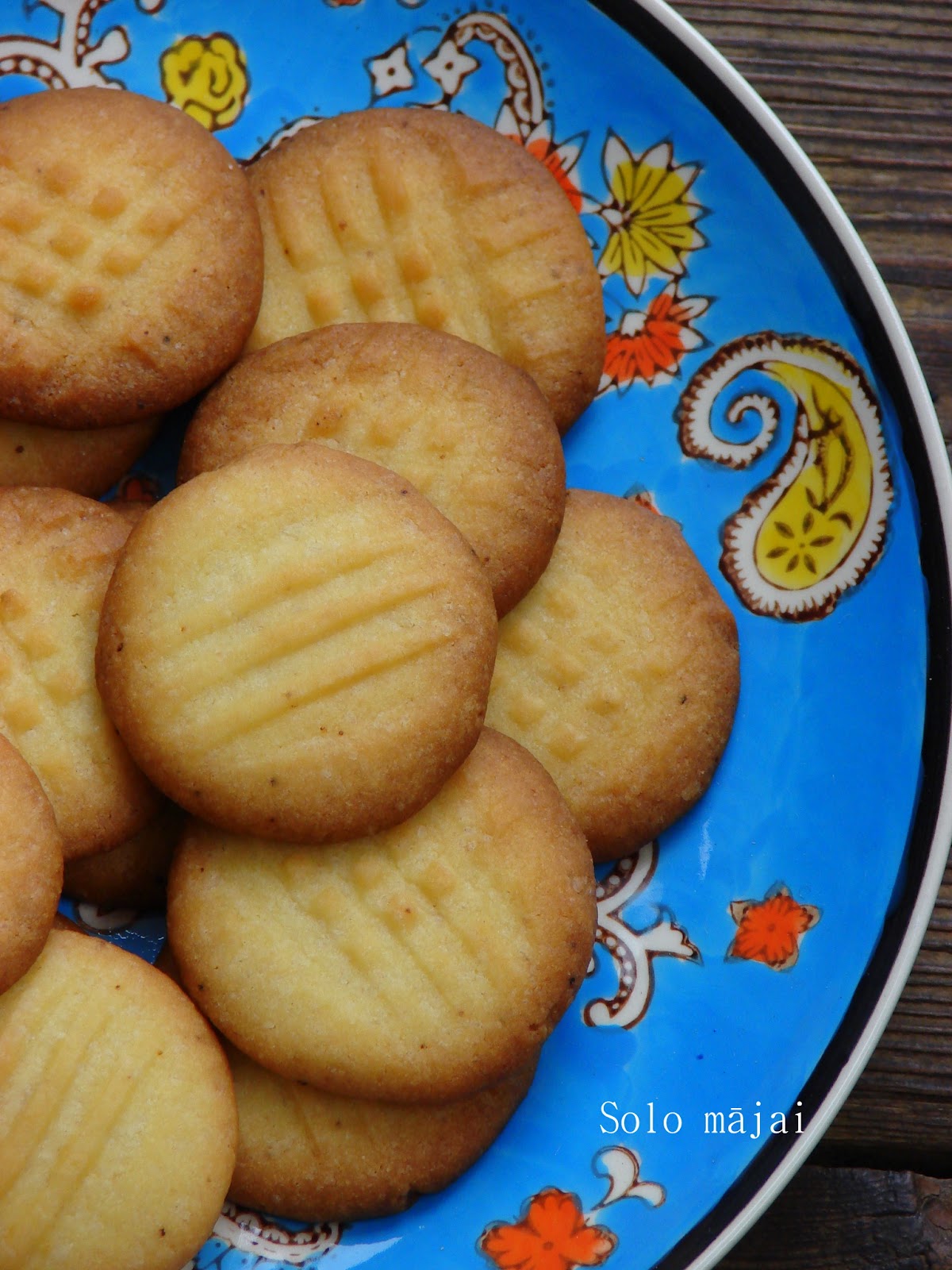 Solo mājai: Smilšu cepumi